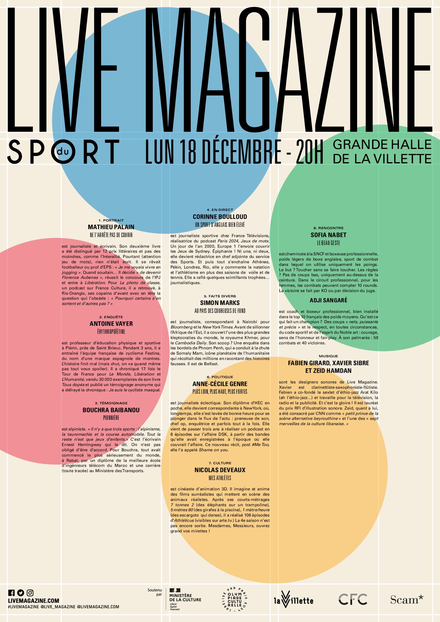 Live Magazine - Journalisme intime et récits planétaires. Spectacles ...